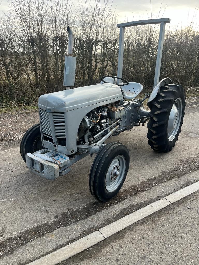 Ferguson T20 tractor with Mitsubishi engine.