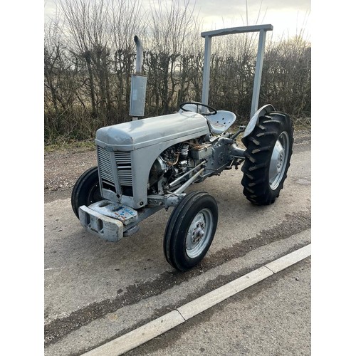 Ferguson T20 tractor with Mitsubishi engine.