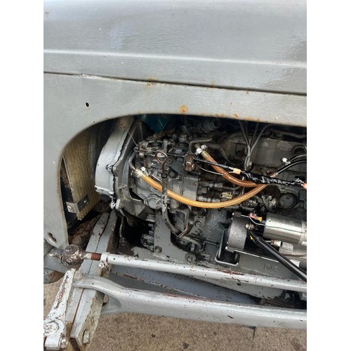 Ferguson T20 tractor with Mitsubishi engine.