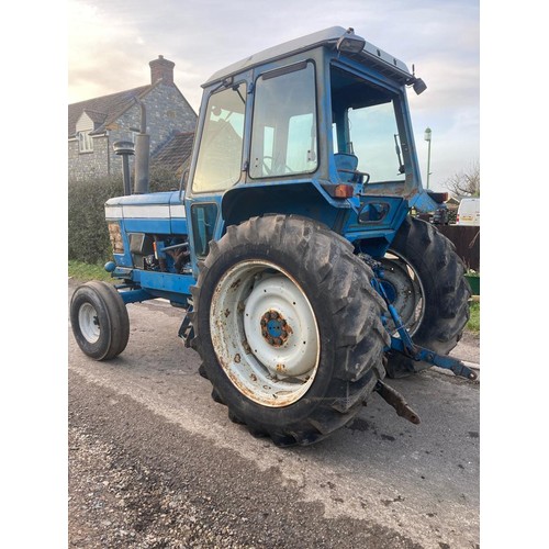 Ford 8100 tractor. Runs and drives. Serial no. B338189