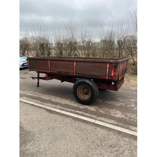 Massey Ferguson 3 ton tipping trailer