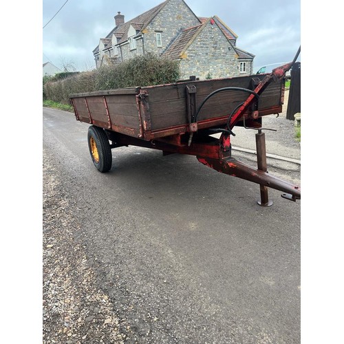 Massey Ferguson 3 ton tipping trailer
