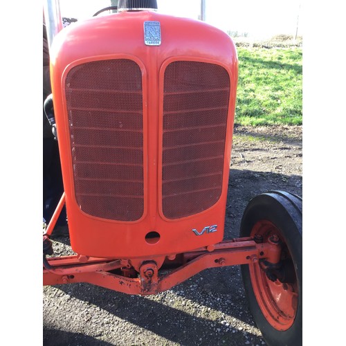Nuffield Universal tractor. Fitted with 4.2L V12 Jaguar engine ...