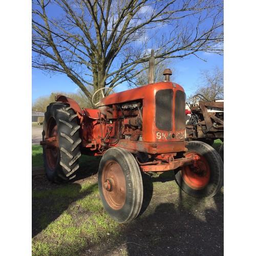 Nuffield Universal tractor with factory fitted P4 engine. Runs and ...