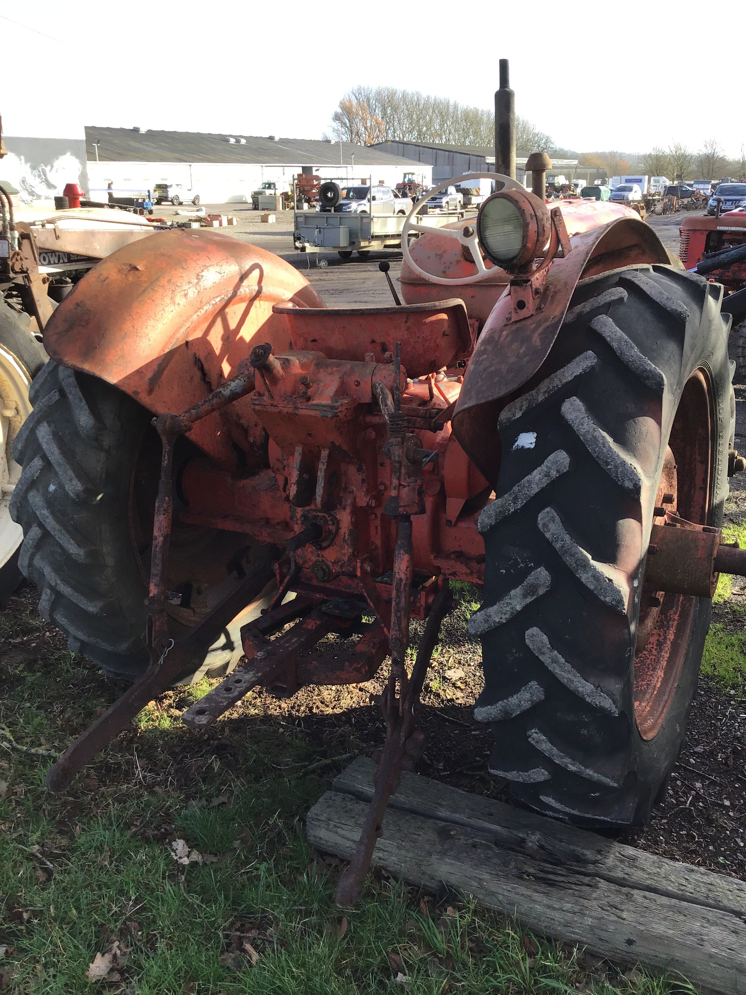 Nuffield Universal tractor with factory fitted P4 engine. Runs and ...
