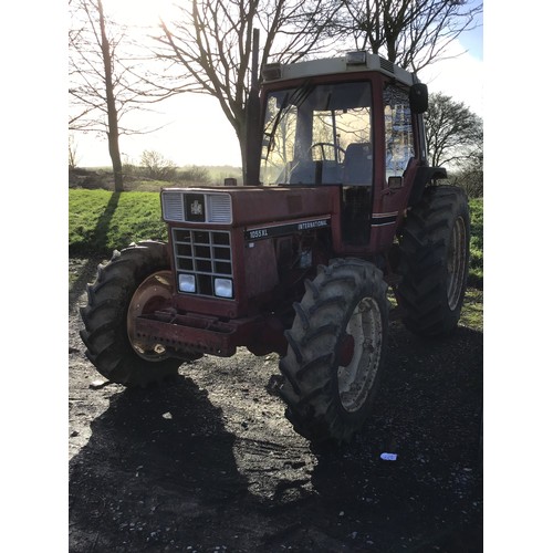 International 1055XL 4wd tractor, 1982. This was the 73rd 1055XL to be ...