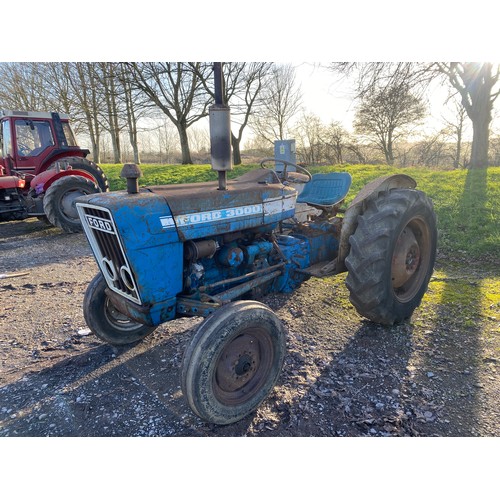 Ford 3000 Select-O-Speed. Runs well, selects all gears, original condition