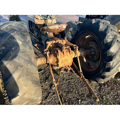 Ferguson T20 tractor. 1950. In need of restoration.