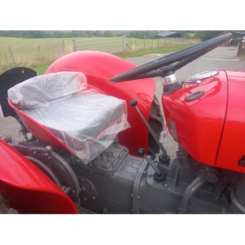 Massey Ferguson 35 3 cylinder tractor. Runs and drives. Has had full ...