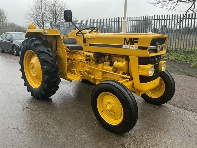 Massey Ferguson 20 industrial tractor. 1972. Fully restored and engine ...