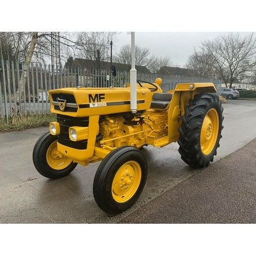 Massey Ferguson 20 industrial tractor. 1972. Fully restored and engine fully rebuilt. Absolutely per