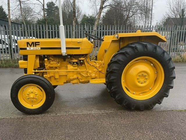 Massey Ferguson 20 industrial tractor. 1972. Fully restored and engine ...