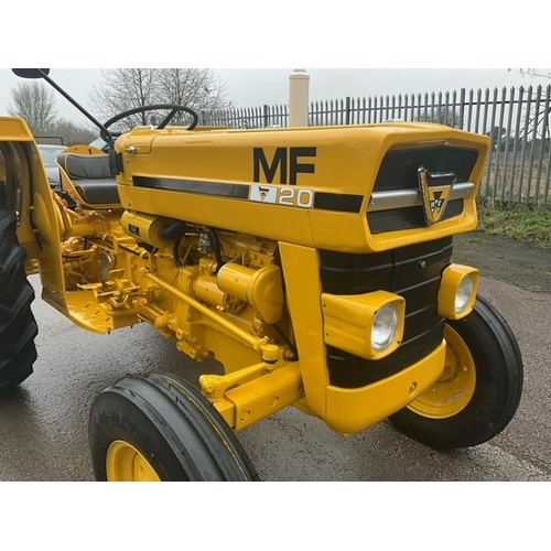 Massey Ferguson 20 industrial tractor. 1972. Fully restored and engine ...