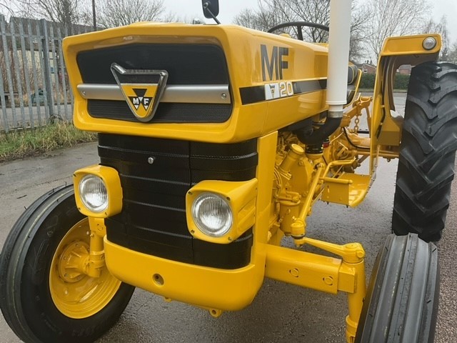 Massey Ferguson 20 industrial tractor. 1972. Fully restored and engine ...