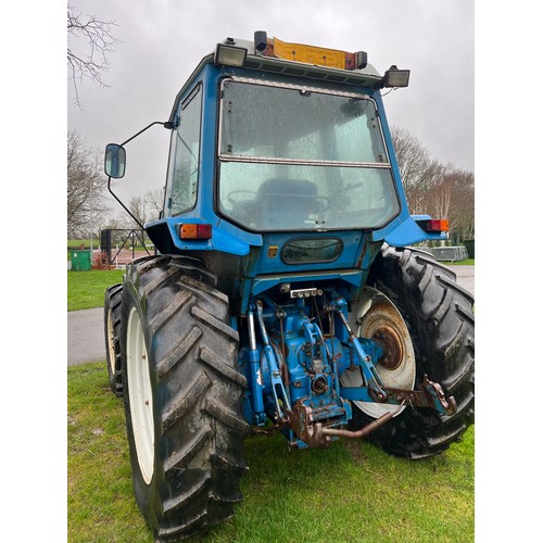 Ford 8200 Q cab 4WD tractor. Schindler axle. Good original condition ...