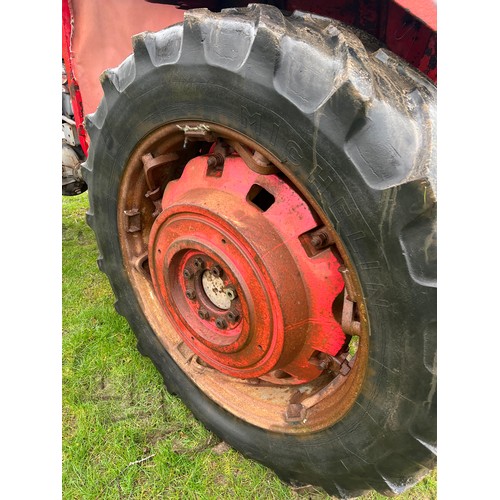 Massey Ferguson 188 4WD tractor. C/w 4 wheel traction axle and Massey ...