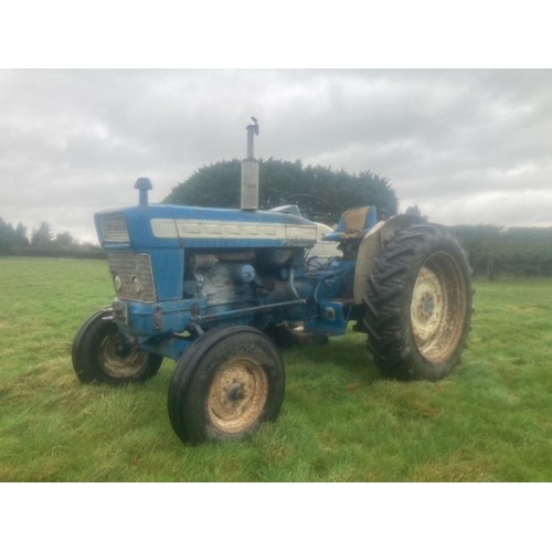 Ford 5000 Pre-force tractor. V5. Reg. LKE 336E