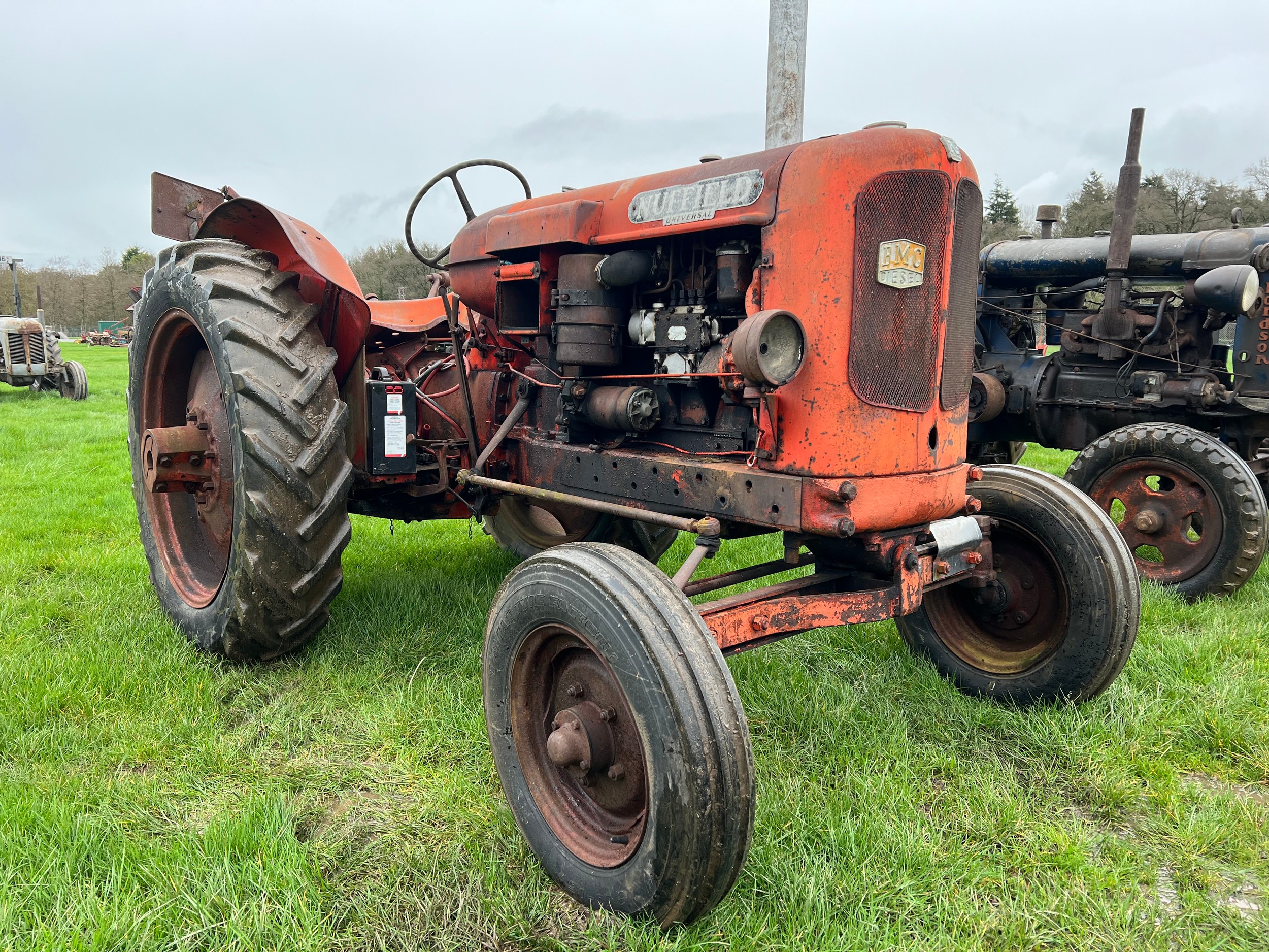 Nuffield Universal DM4 tractor. Runs and drives, ex farm, hydraulics ...