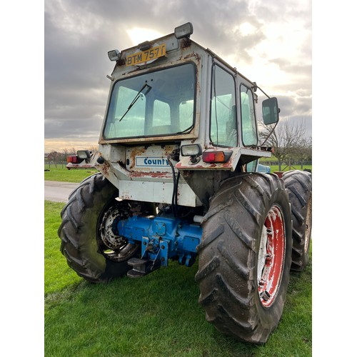 County 1174 tractor. 1978. Runs and drives. County ID plate, no ...