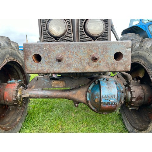 Roadless Fordson Super Major. 1961. Working order, recent half shafts ...