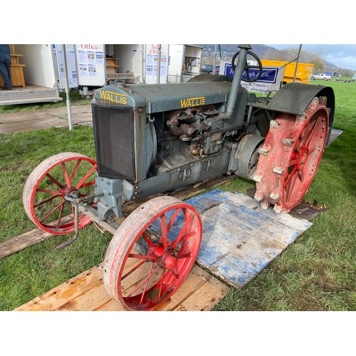 Wallis 20-30 certified tractor. 1928