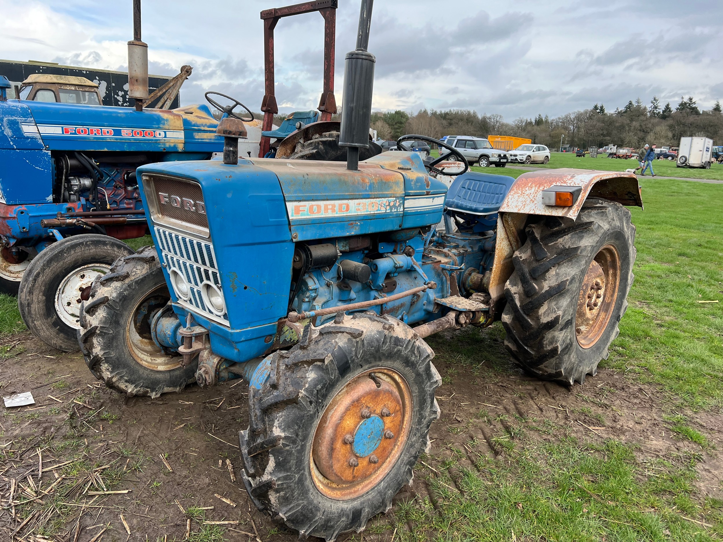 Ford 3000 4WD tractor. Runs and drives as it should, fitted with ...