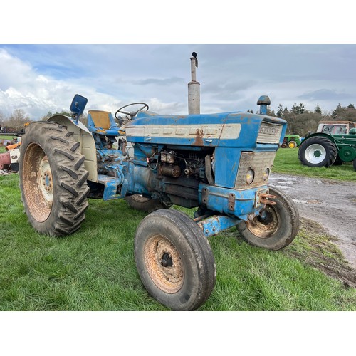 Ford 5000 Pre-force tractor. V5. Reg. LKE 336E