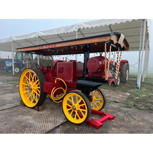 Replica John Fowler steam engine. No. 15657. R3 Long box compound ...