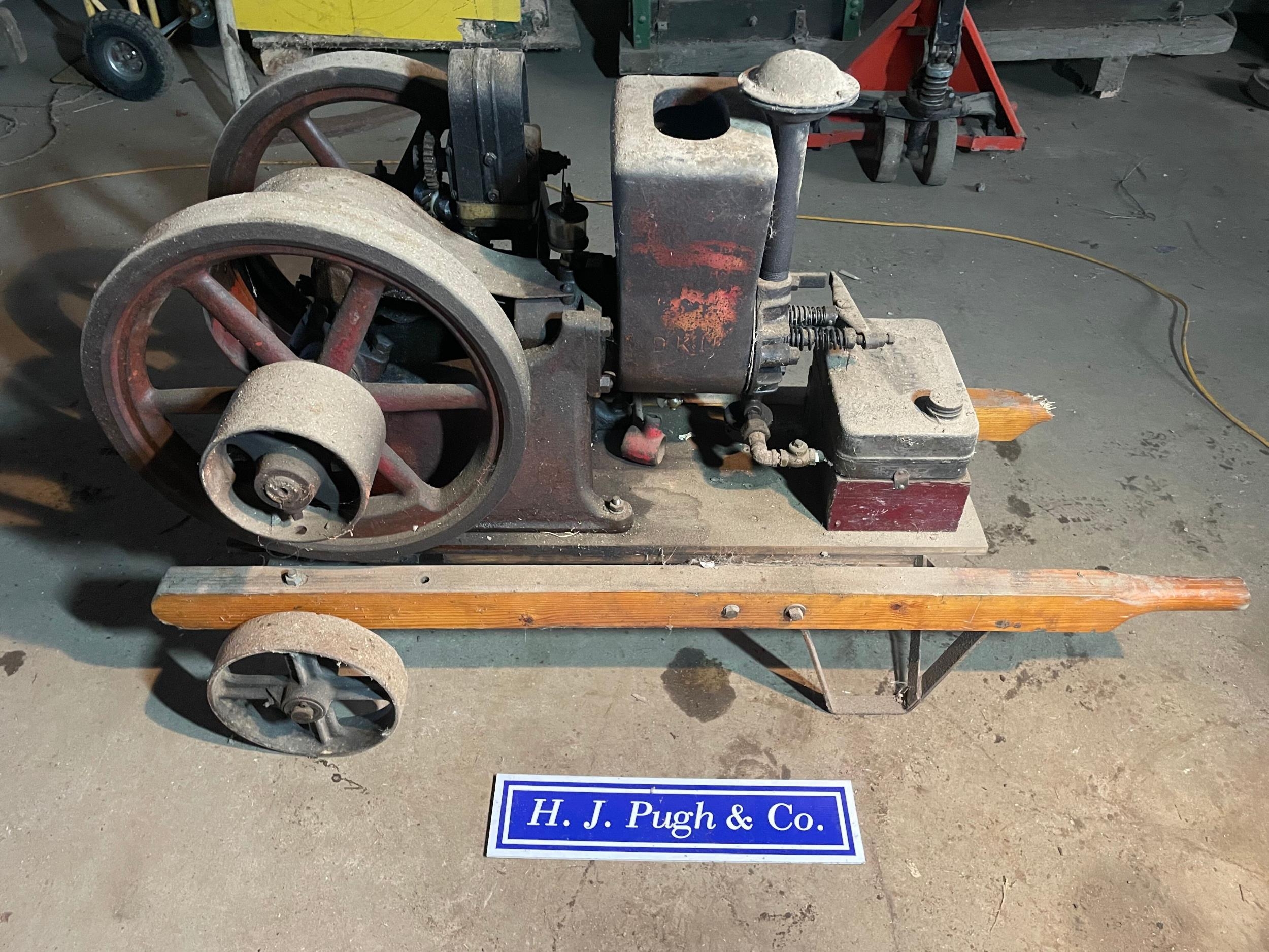 Amanco The Hired Man open crank 2.25Hp engine sn 25081