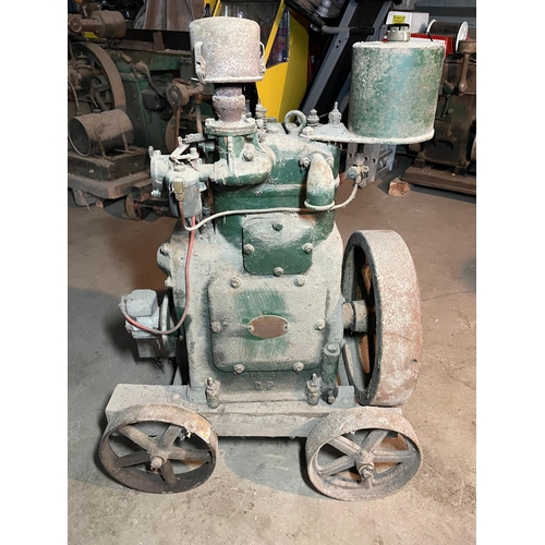 Ruston Hornsby 6PS Power Starter engine, sn 33107/560rpm, on trolley