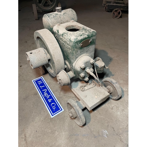 Ruston Hornsby PB 2 class, 1.5HP engine, sn 20371, on trolley