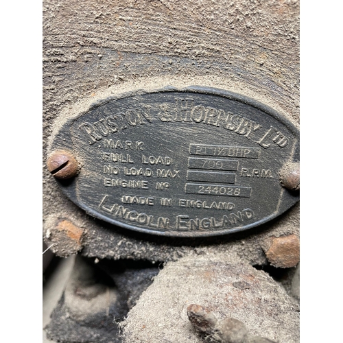 Ruston Hornsby PT 1.5HP engine, sn 244028
