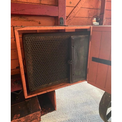 Marshall of Gainsborough 48" threshing machine, 1917. Restored in the ...