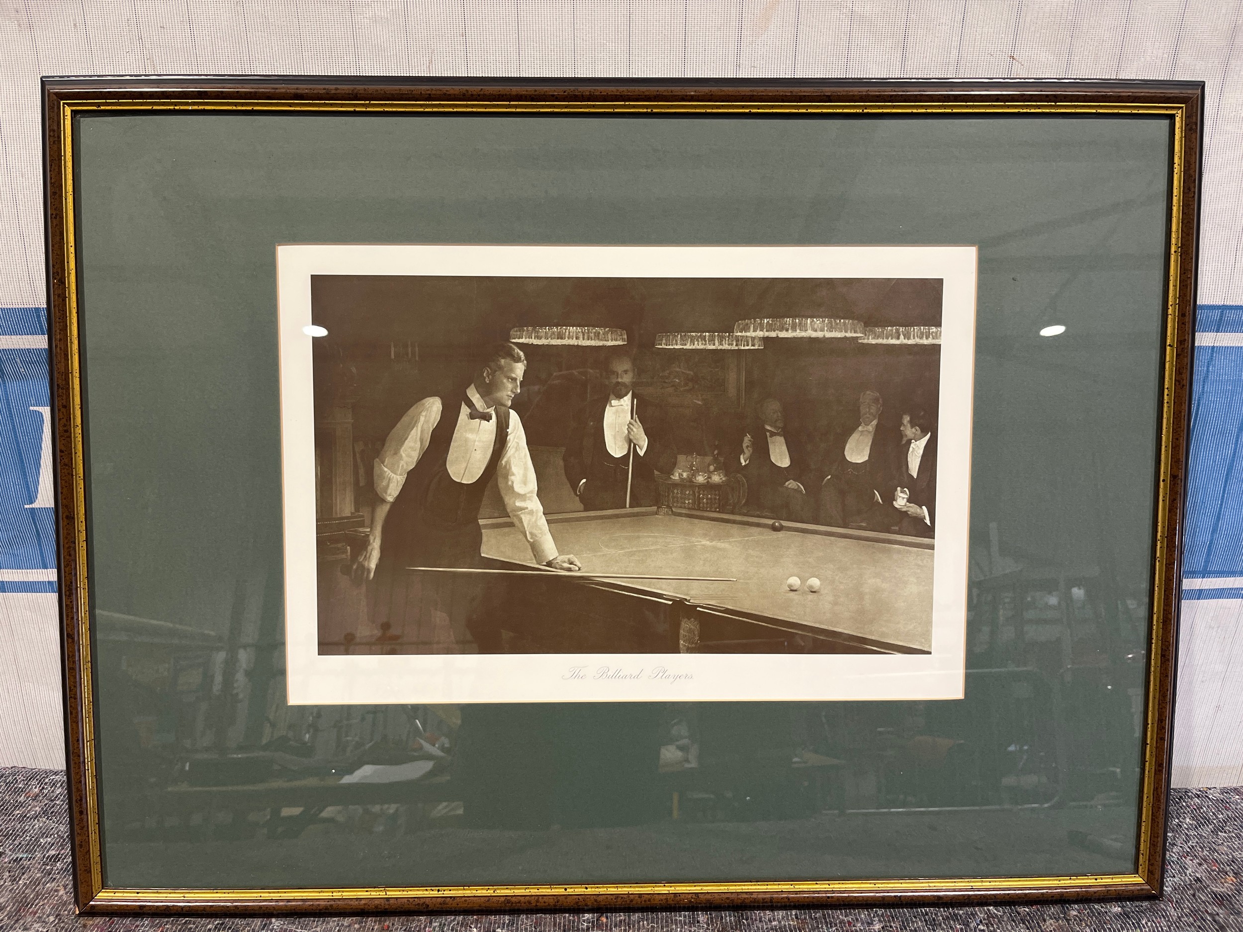 Vintage snooker picture