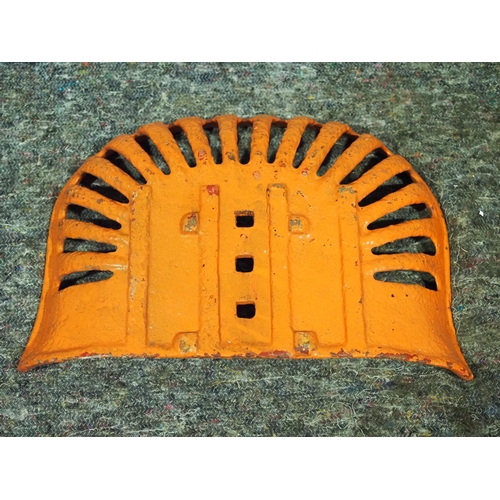 Cast iron seat - Plain