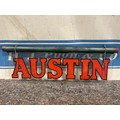 Perspex hanging sign - Austin 13" x 38"