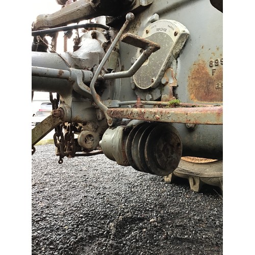 Massey Ferguson 140 French tractor. For restoration. Fitted with mid ...