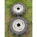 Compact tractor front wheels 8-16, new tyres