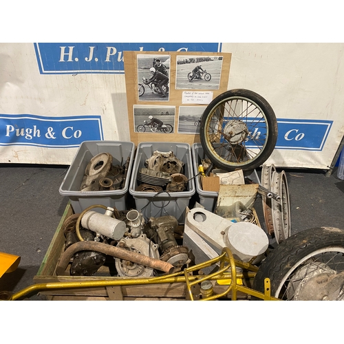 Scratch built time trials sprinter motorcycle project. Last used in ...