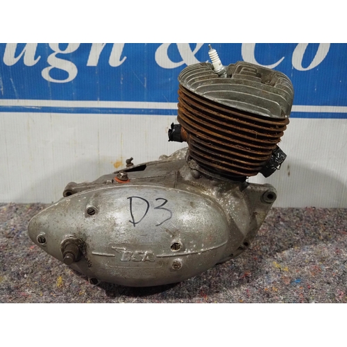 BSA Bantam D3 engine parts. Engine No. BD32395