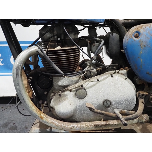 BSA A7 Shooting Star motorcycle project. Frame No. GA715405 No docs