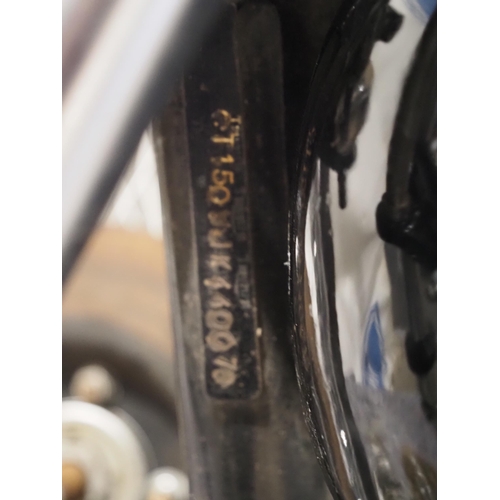 Triumph Trident project, includes Triumph T150V frame and sub frame ...