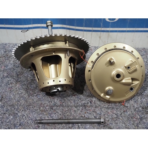 Rickman Metisse brake hub and sprocket