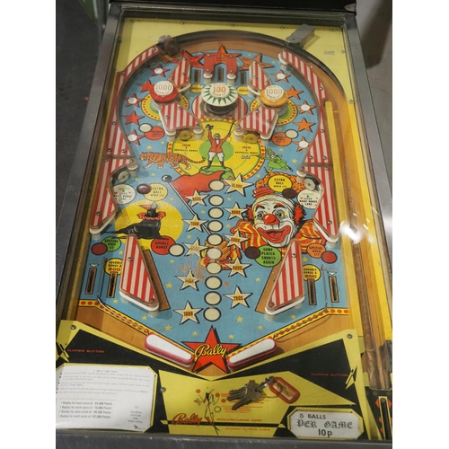 Bally Big Top Circus pinball machine