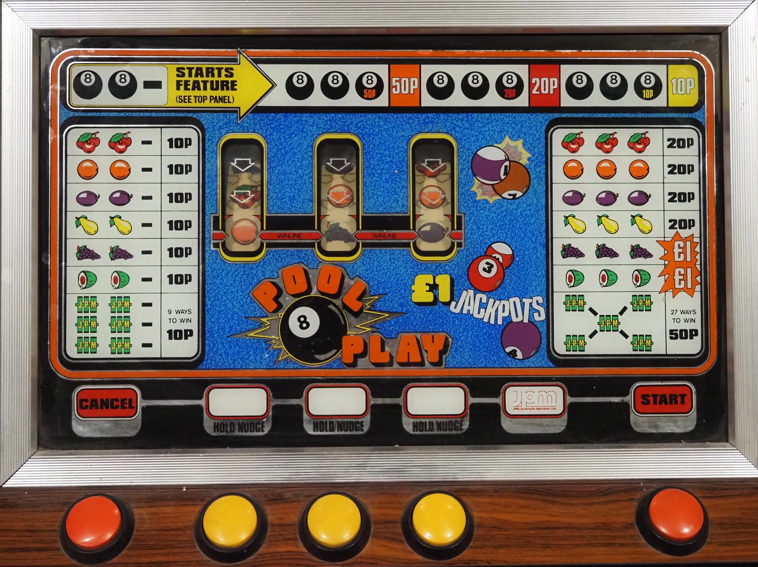 JPM Pool Play fruit machine
