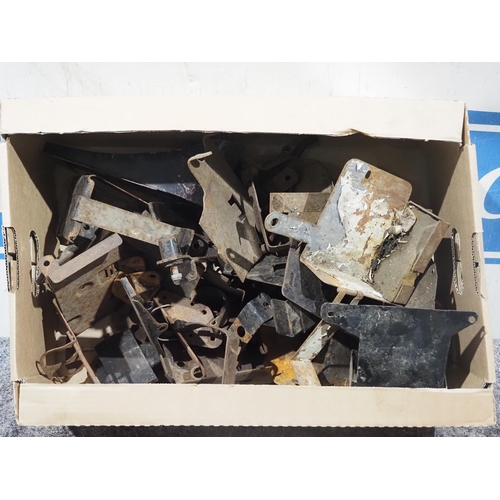 British motorcycle battery carriers