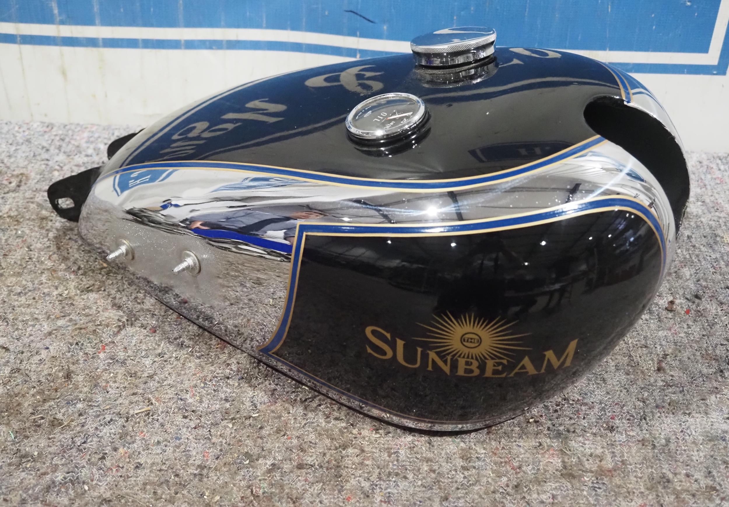1937 Sunbeam 250 hi cam fuel tank