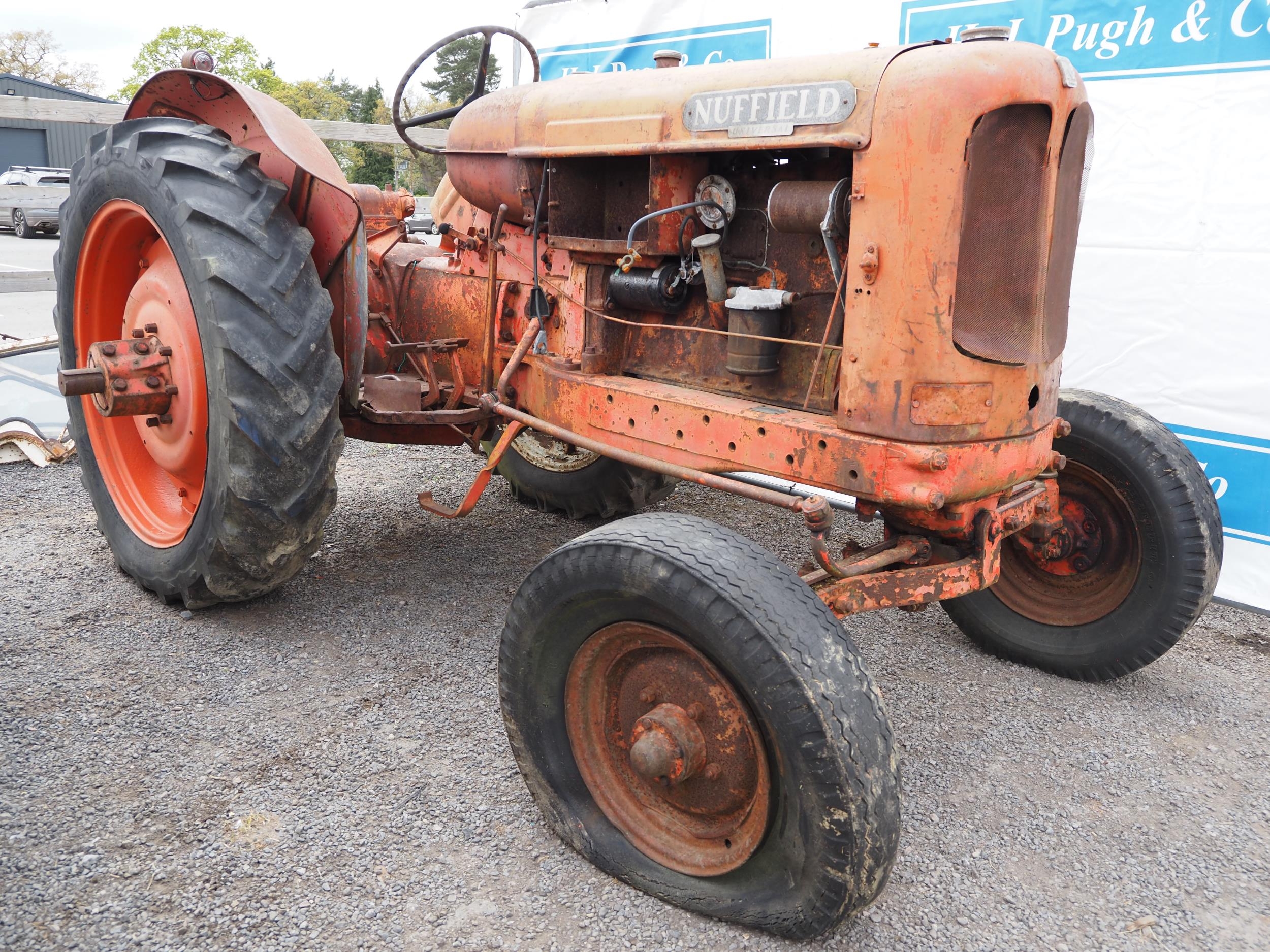 Nuffield Universal M4 tractor. Serial no. N115138