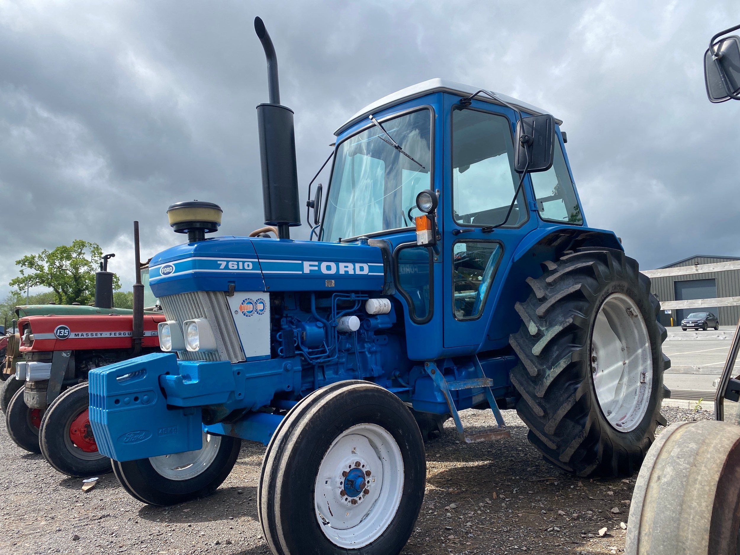 Classic Ford 7610 2wd tractor. 1984. Showing 6100hrs, light repairs and cosmetic work done, fully se