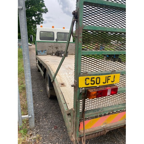 Ford Cargo lorry 0813. MOT until Jan 2025. V5 and keys in office